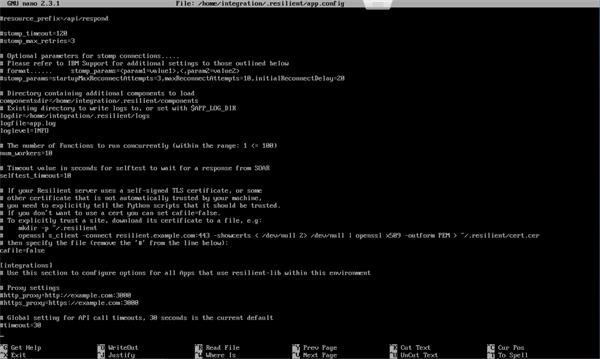 Resilient-Circuits Not Running | IBM Security QRadar SOAR