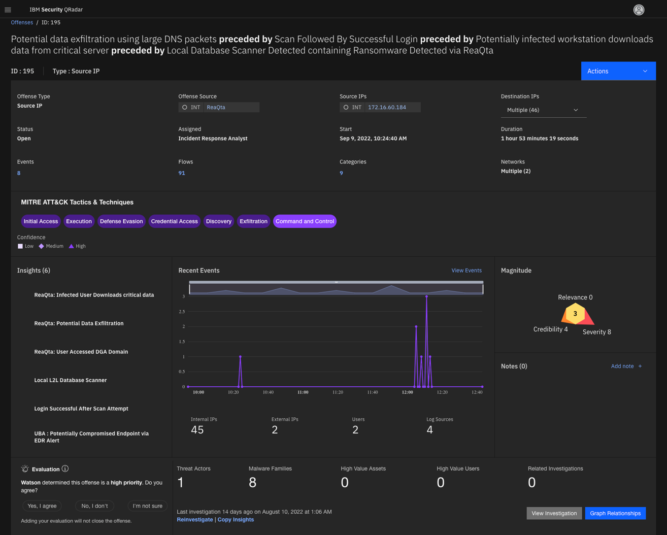 Spotlight: IBM Security ReaQta EDR + QRadar SIEM integration