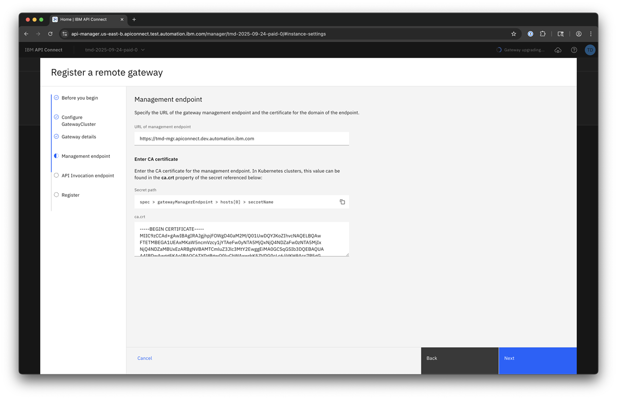 Introducing Remote Gateway Registration for API Connect Multi-Tenant ...