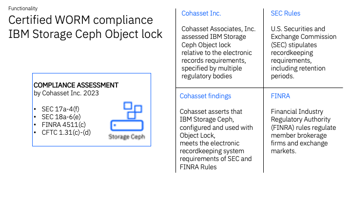 IBM Storage Ceph 7.0 released GA