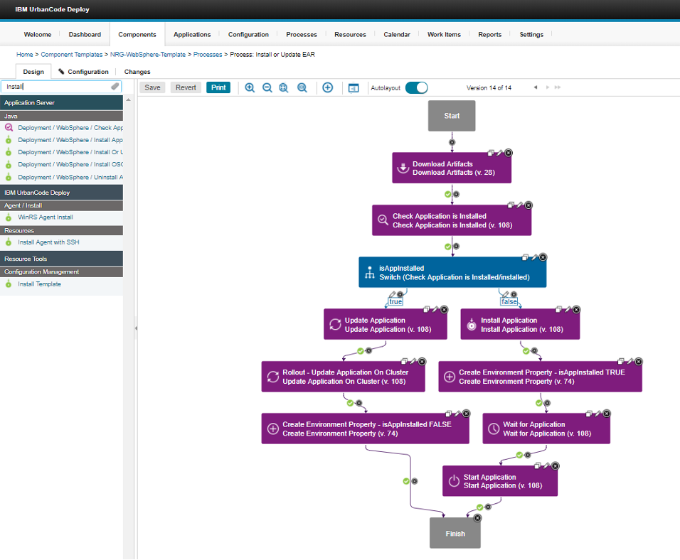 How IBM DevOps Deploy uniquely integrates with Traditional WebSphere