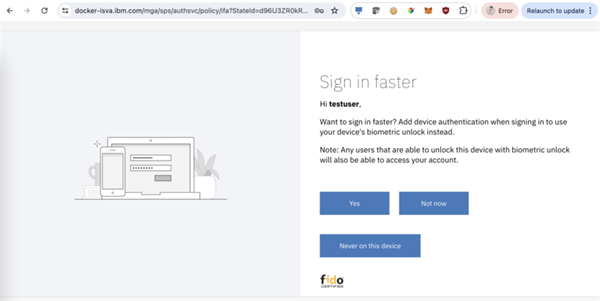 How To Setup IFA Using ISVA Lightweight Containers