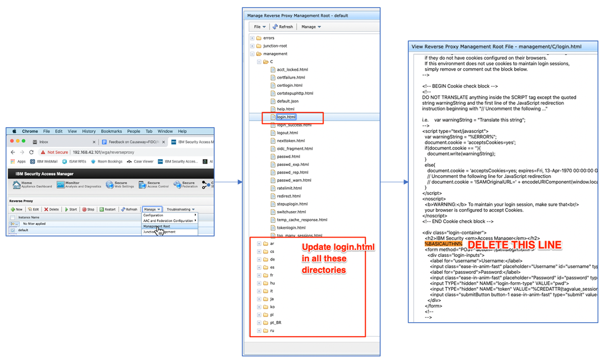 Protecting entire ISAM WebSEAL site with multi-factor authentication using stepup login