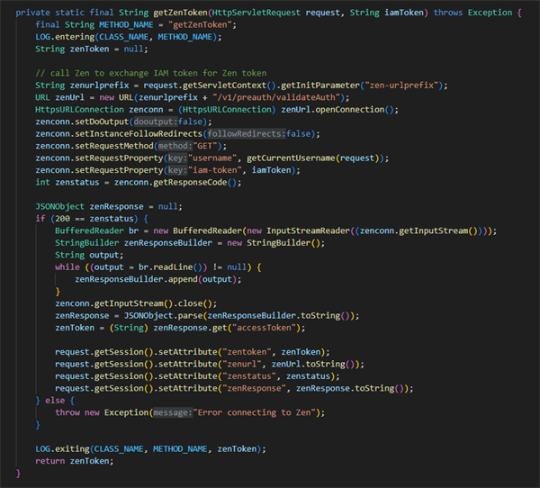 How to consume CP4BA REST APIs server to server