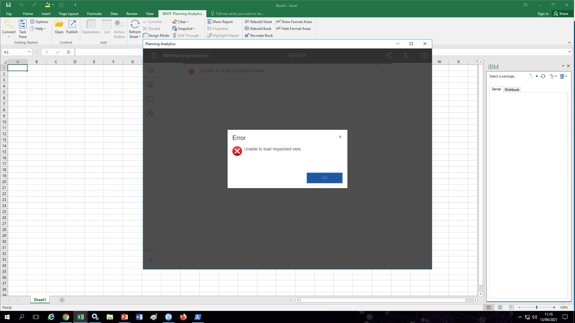 Extra Login with PAX | Planning Analytics