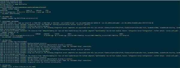 DEPLOY 'IBM APP CONNECT' IN POSTMAN (SCRIPT: .sh)
