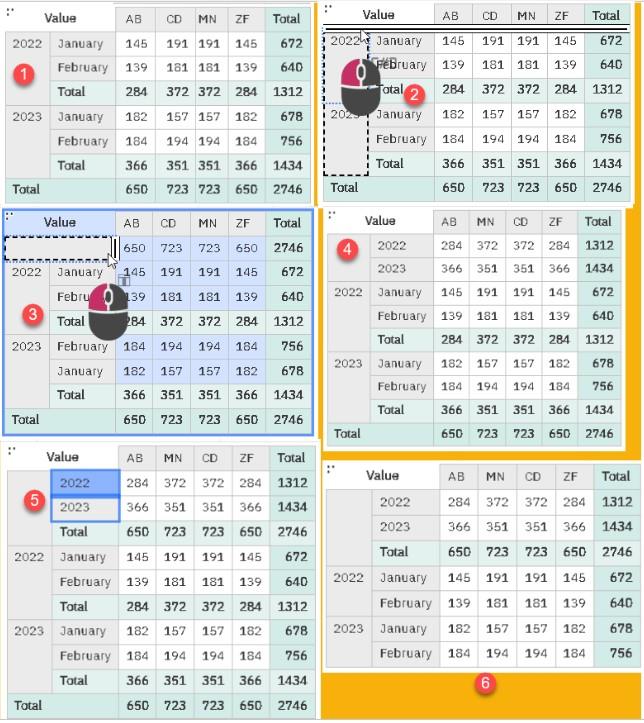 Move Group By Subtotal Above Details Rows in Report - List Table ...