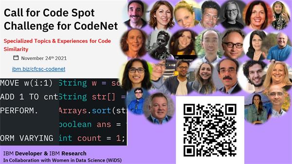 Call for Code Spot Challenge for CodeNet