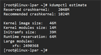 Linux kernel crash-dump mechanism ( KDUMP and FADUMP )