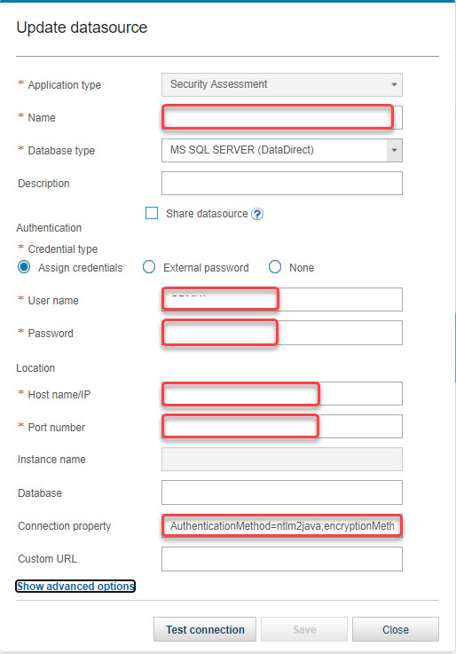 Vulnerability Assessment for MSSQL using Windows Authenticated account | IBM Guardium