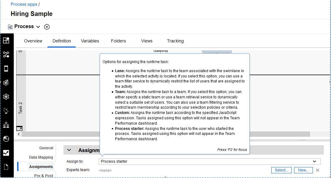 How to launch the first Human Service when starting a new process ...