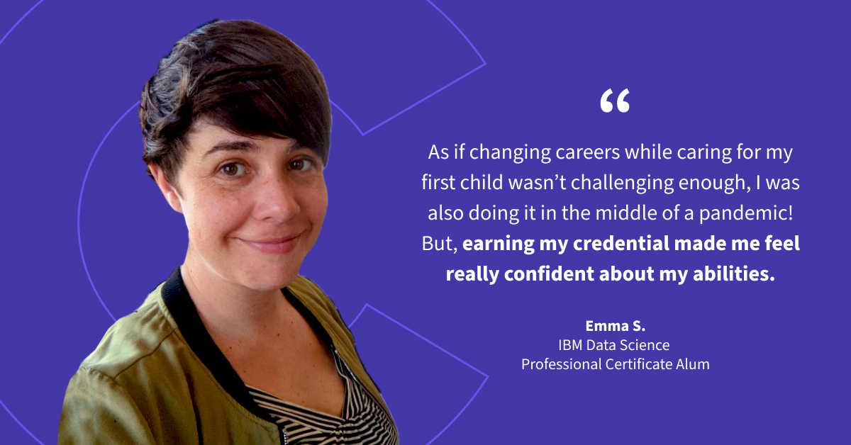 Get inspired by Emma's empowering story of switching to a new career in ...