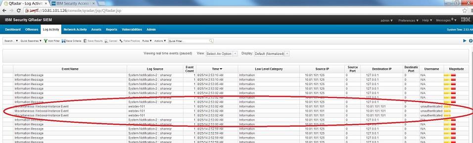Introduction to QRadar Log Management for WebSEAL Administrators