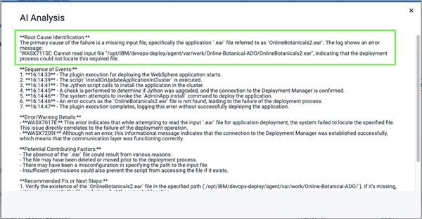 Introducing IBM DevOps Deploy 8.1.2 which includes a new AI assistant ...