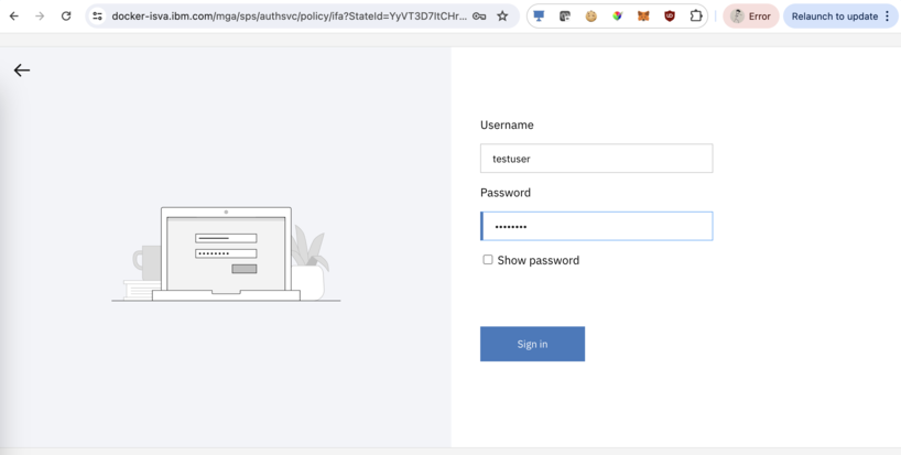 How To Setup IFA Using ISVA Lightweight Containers