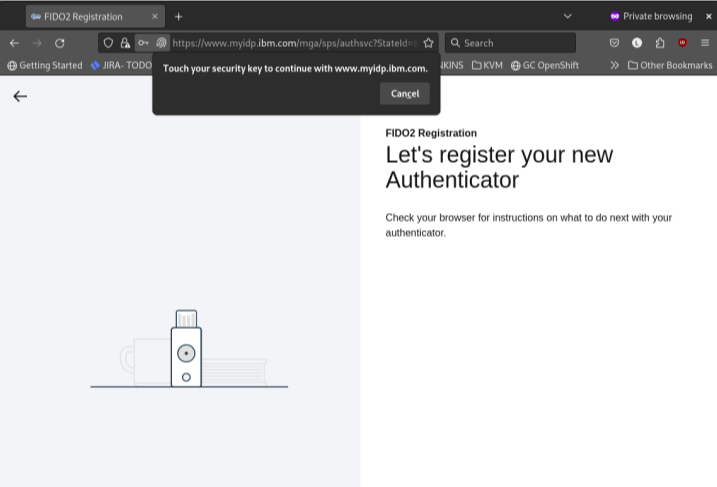 Using FIDO Authentication with IBM Security Verify Access