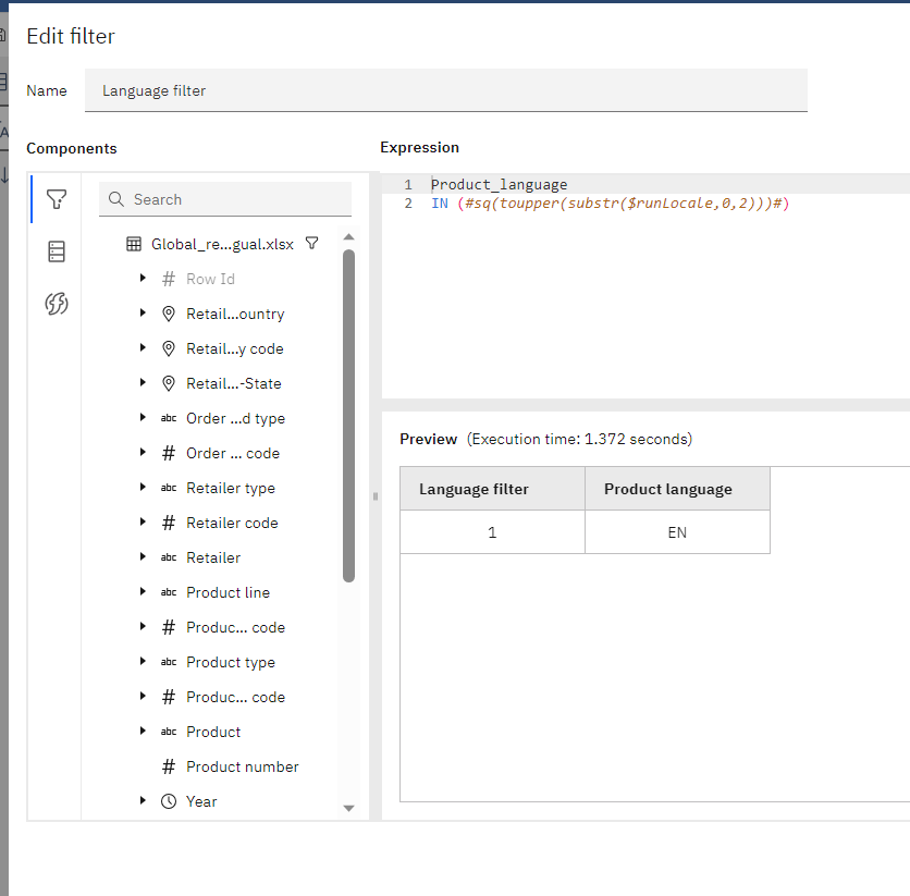 Localization of Data module metadata for multilingual data modules