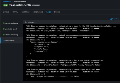 Maximo Application Suite Automation Tooling