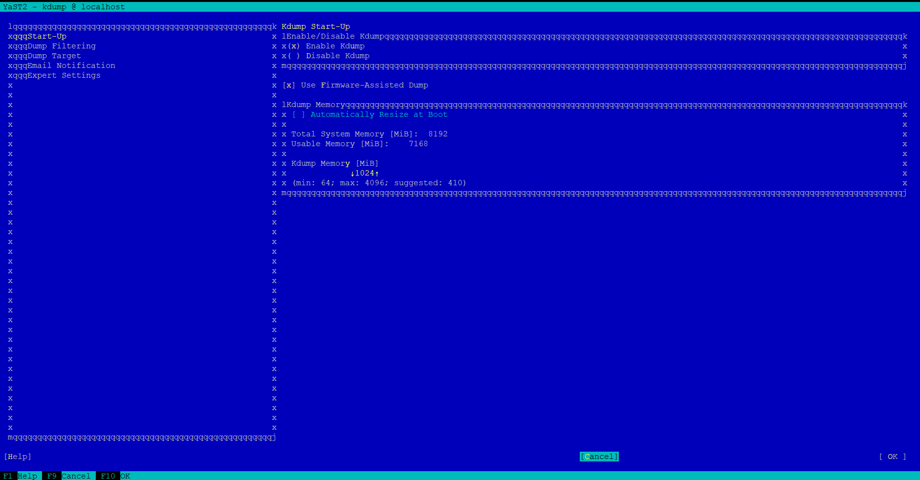 Linux kernel crash-dump mechanism ( KDUMP and FADUMP )