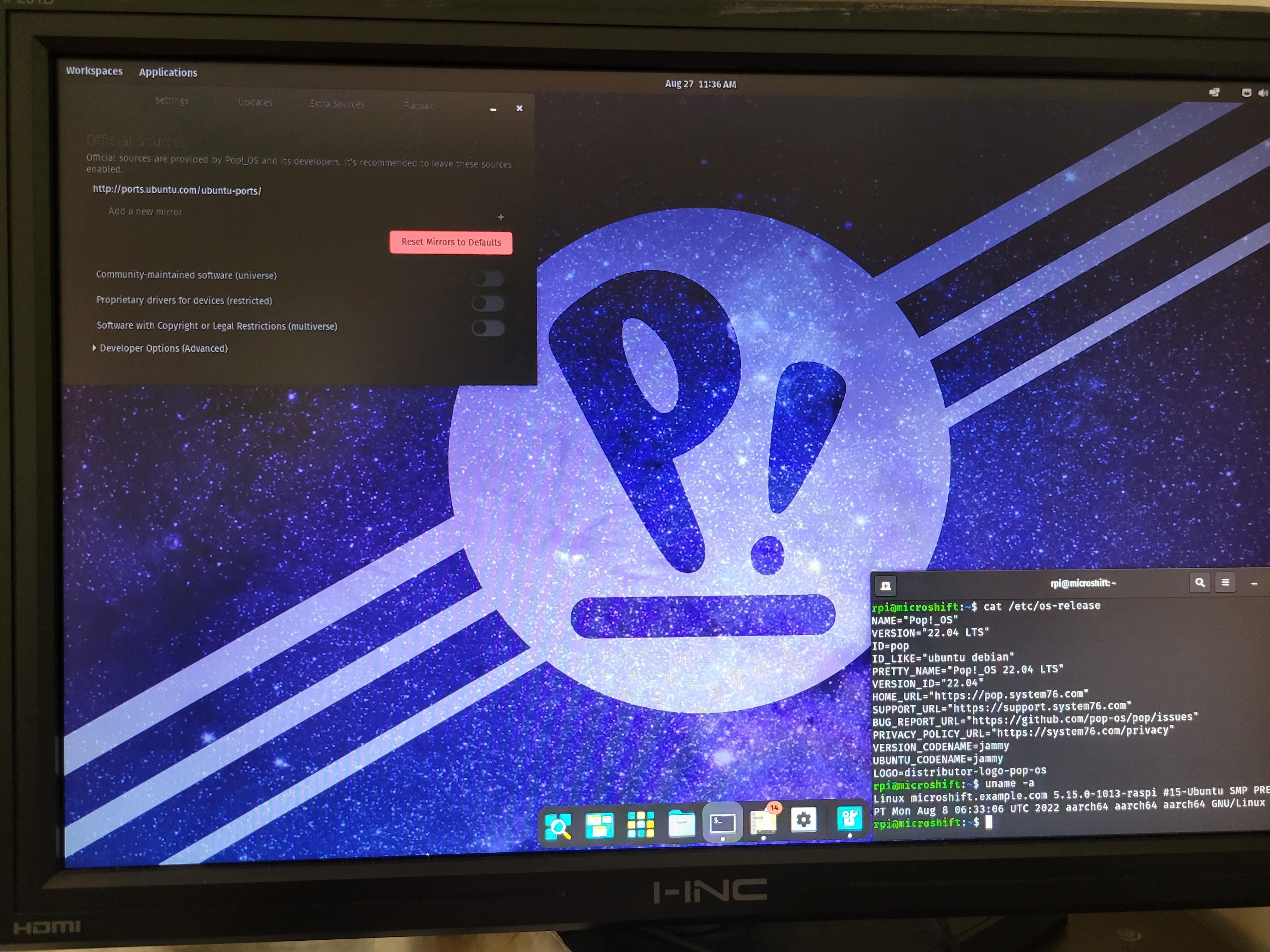 MicroShift – Part 25: Raspberry Pi 4 with Pop!_OS