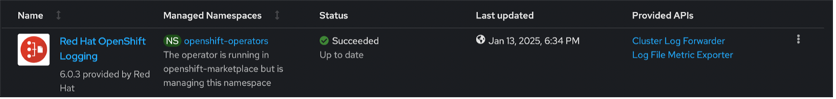 Transitioning to Loki for logging in Red Hat OpenShift (Version 6 and ...