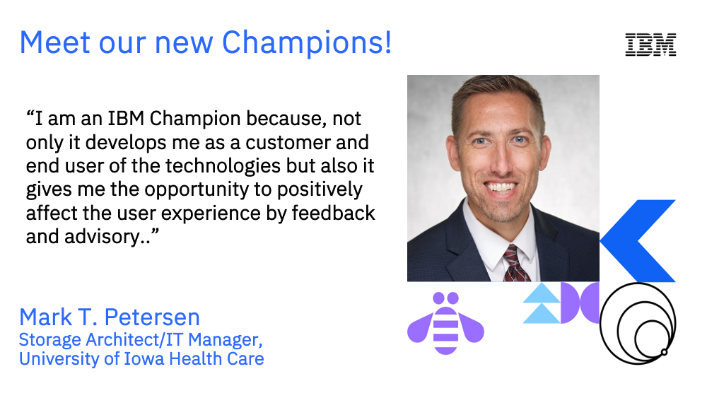 IBM Champion Spotlight: Mark T. Petersen
