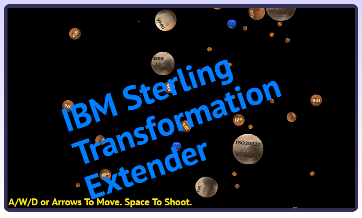 Time to start playing games! | IBM Sterling Transformation Extender