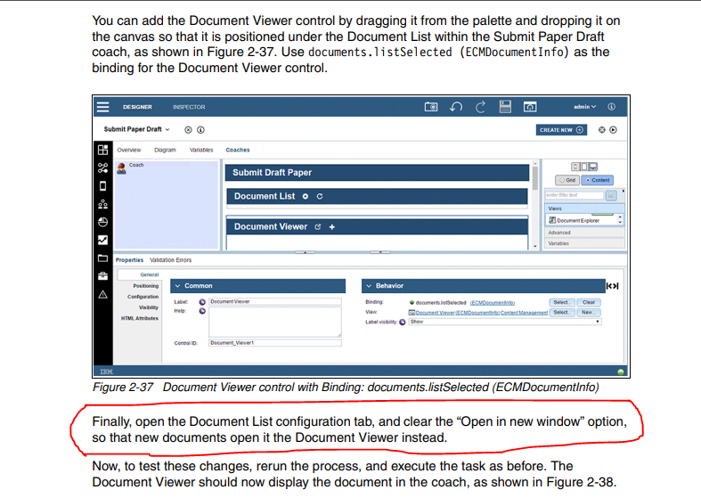 ECM Document List ' Open in New Window ' not available. | BPM, Workflow, and Case