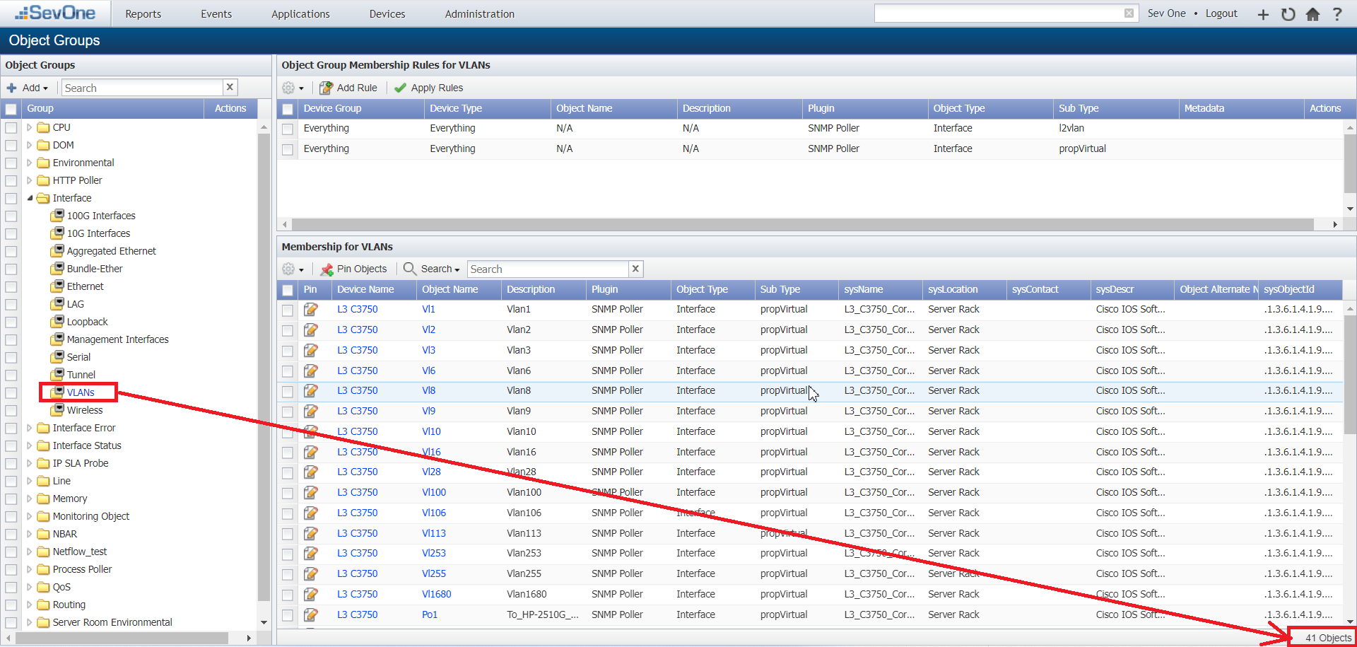 How to show total number of objects within a specific object group in ...