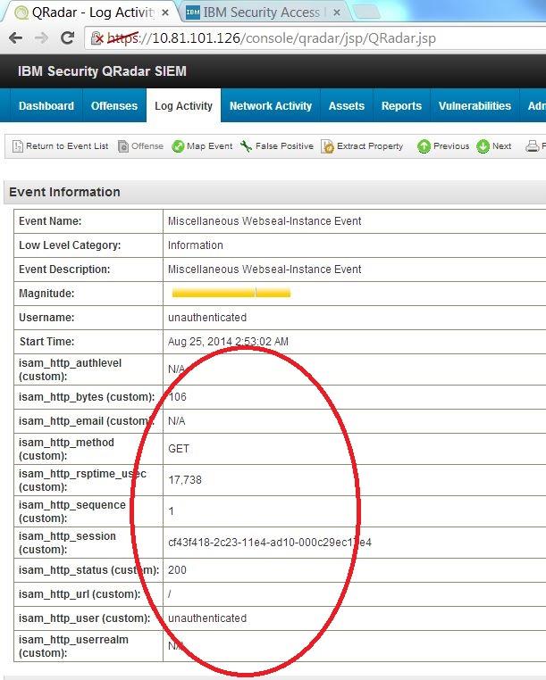 Introduction to QRadar Log Management for WebSEAL Administrators