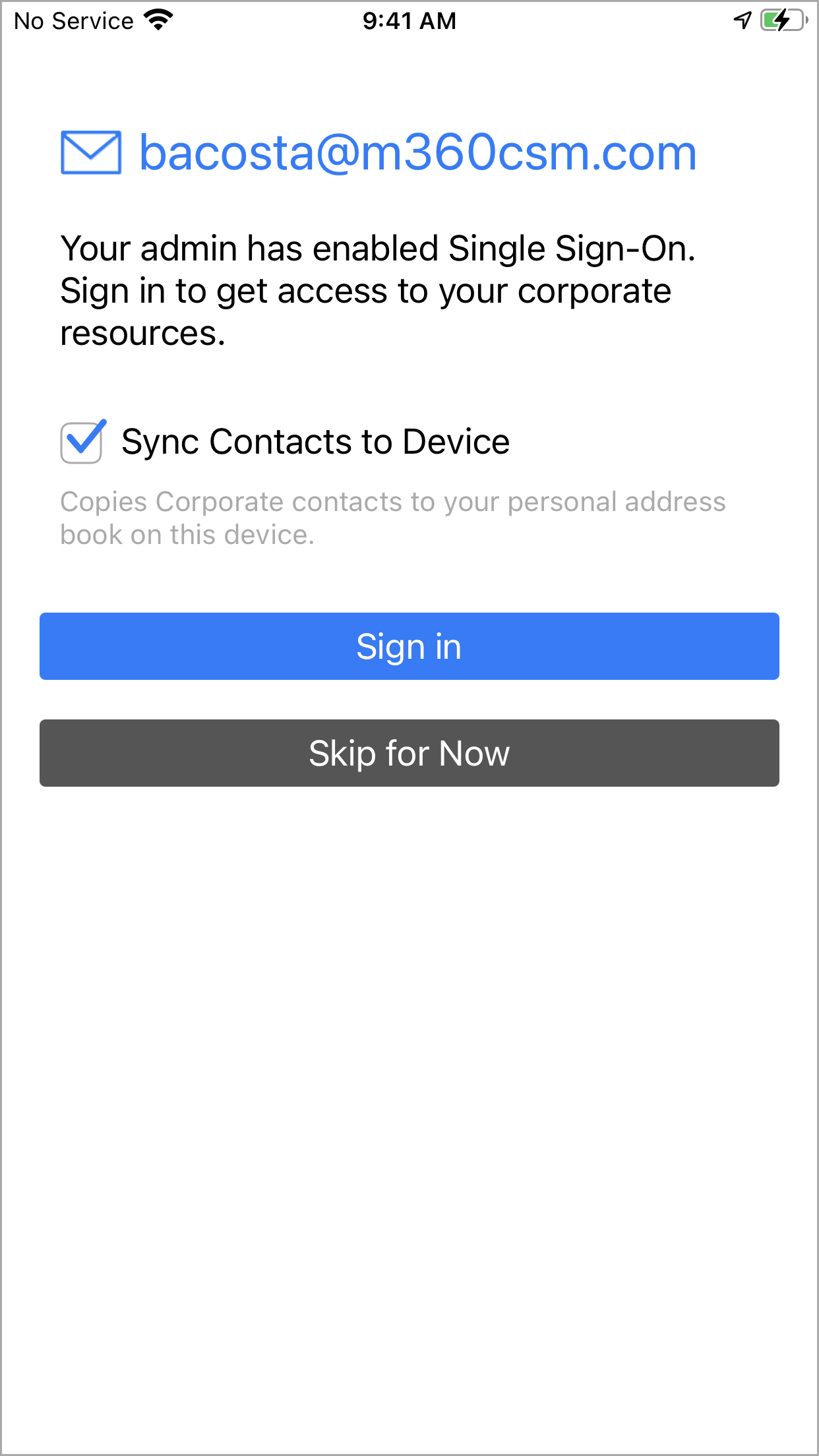 Setting up Modern Authentication for MaaS360 - Part1 (Mail Access)