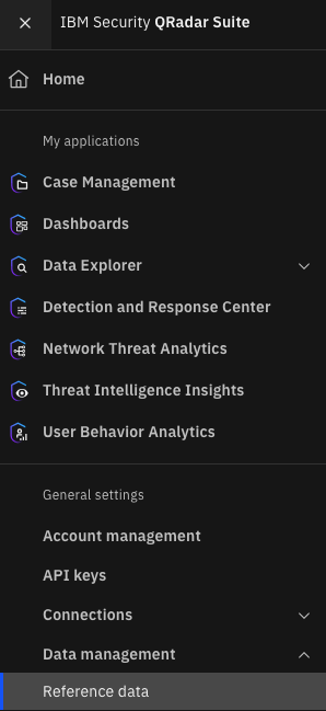 New feature: QRadar Suite Reference Data