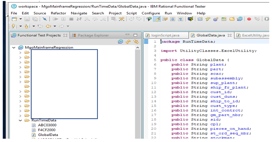Tips & Tricks RFT: Test Scripts with Hardcoded values