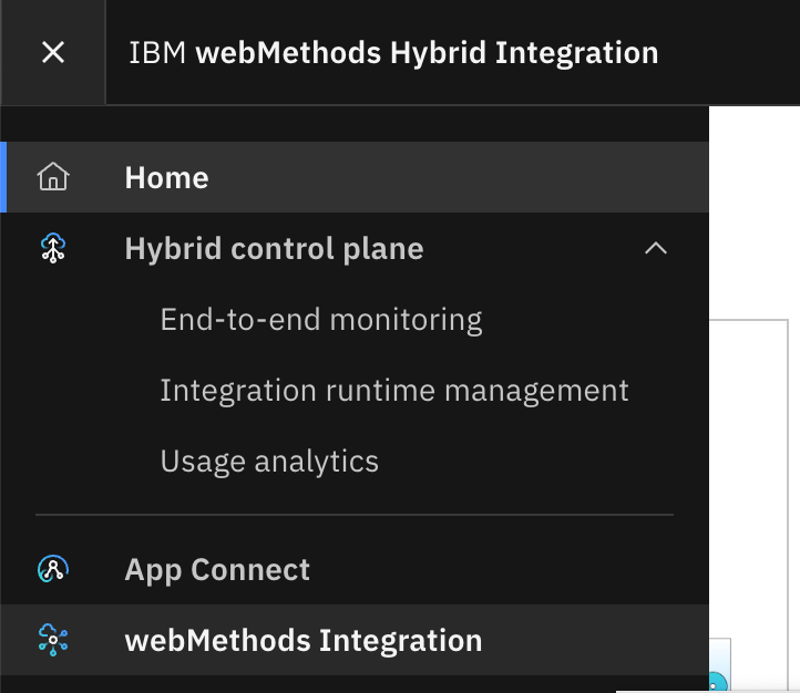 Managing and utilizing App Connect runtimes in IBM webMethods Hybrid ...