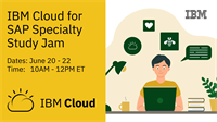 A new Study Jam for IBM Cloud for SAP