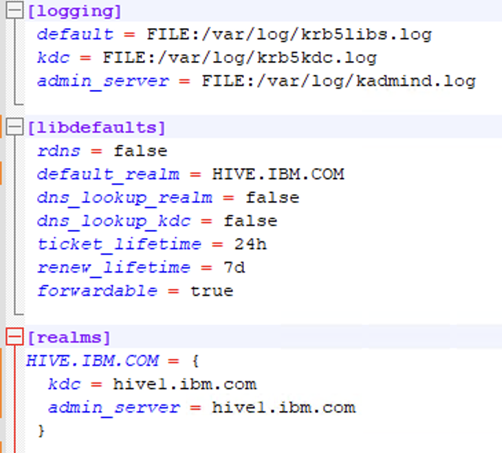 Cognos Analytics:Configuring a Kerberized Hive Data Server Connection ...