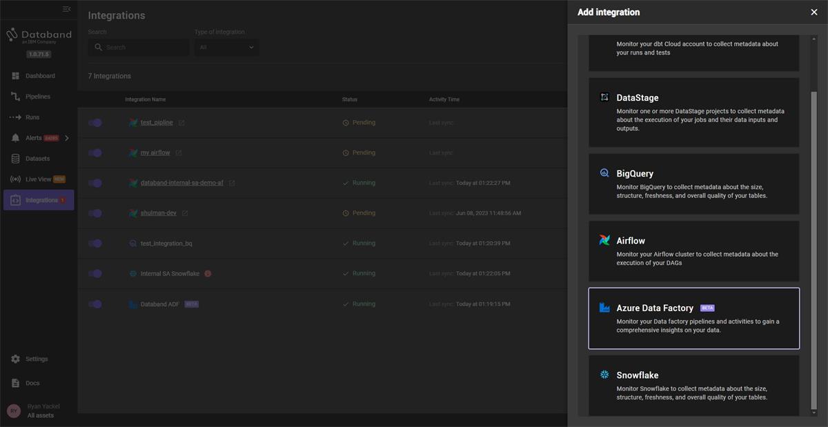 How to Monitor and Observe Azure Data Factory (ADF) with IBM Databand