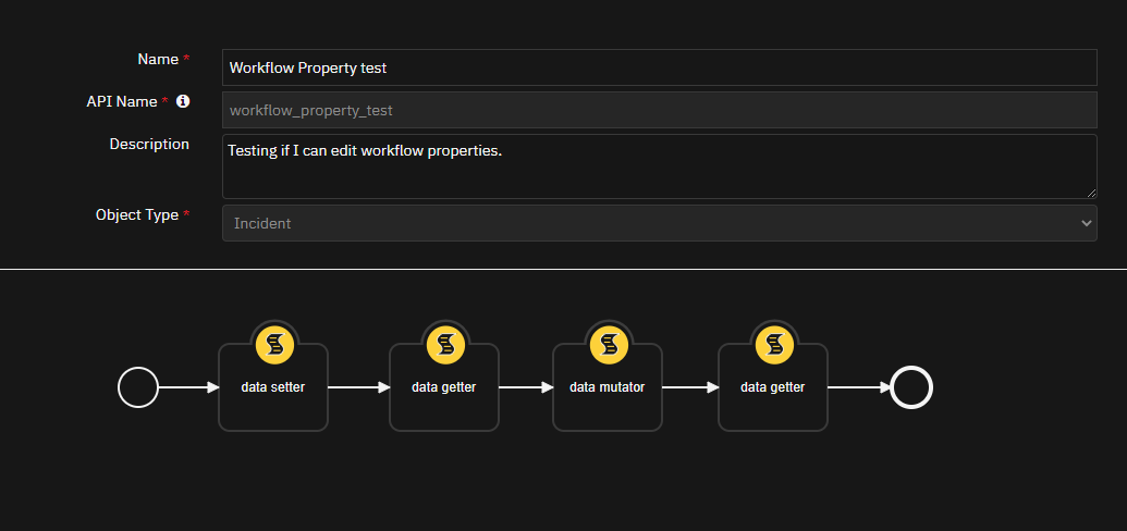 Edit Workflow Properties | IBM QRadar SOAR