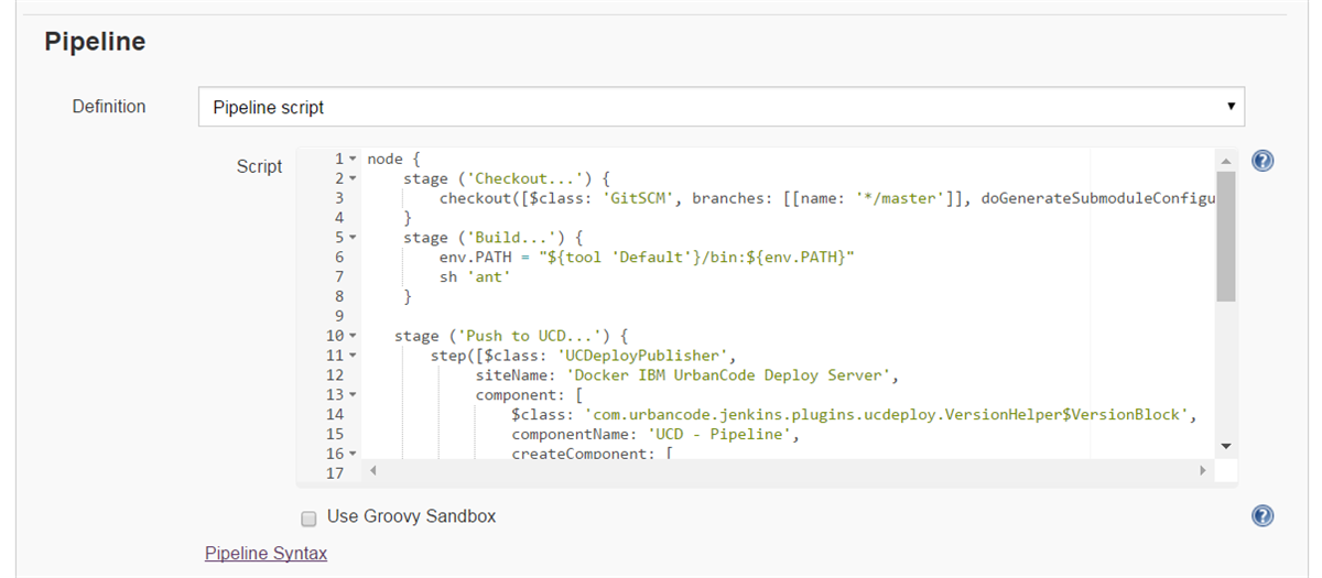 Jenkins Pipeline Plug-in Tutorial: Component Version Import and ...