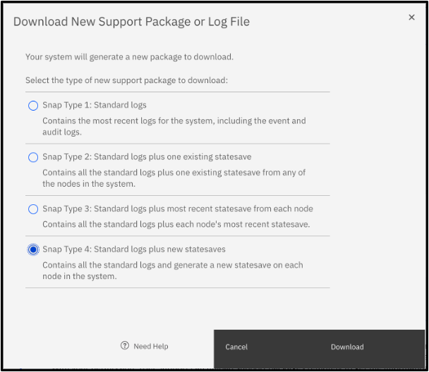 Detailed Guide to Downloading Logs for Flashsystem and related ...