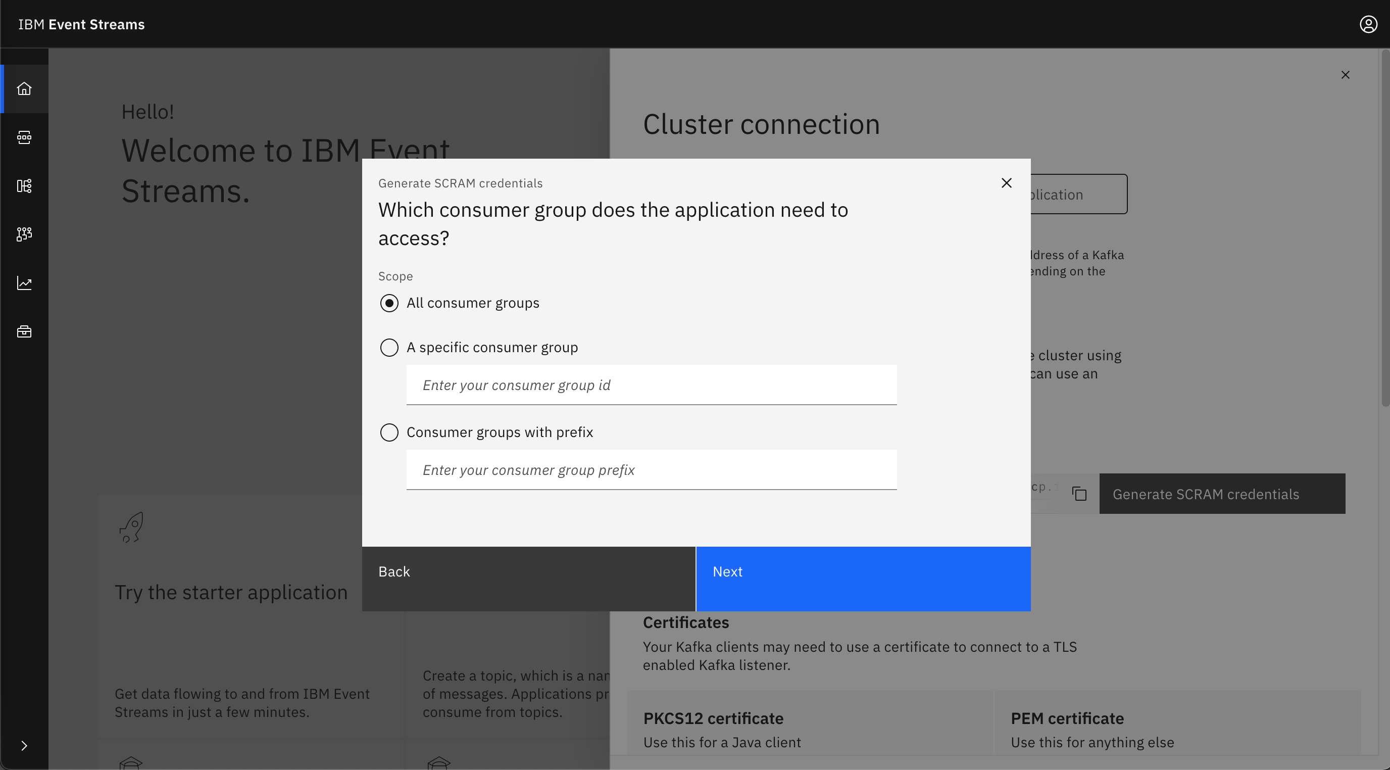 Using SASL SCRAM Authentication and Authorization with IBM Event ...