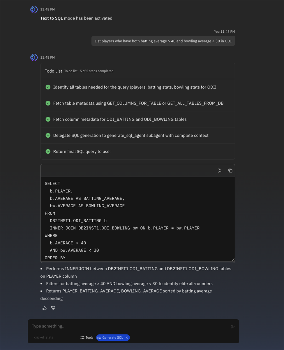 Introducing Text-2-SQL: Turning Natural Language into SQL with Agentic AI