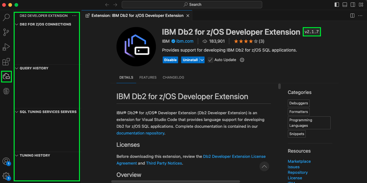 Getting started with Db2 for z/OS Developer Extension and VS Code