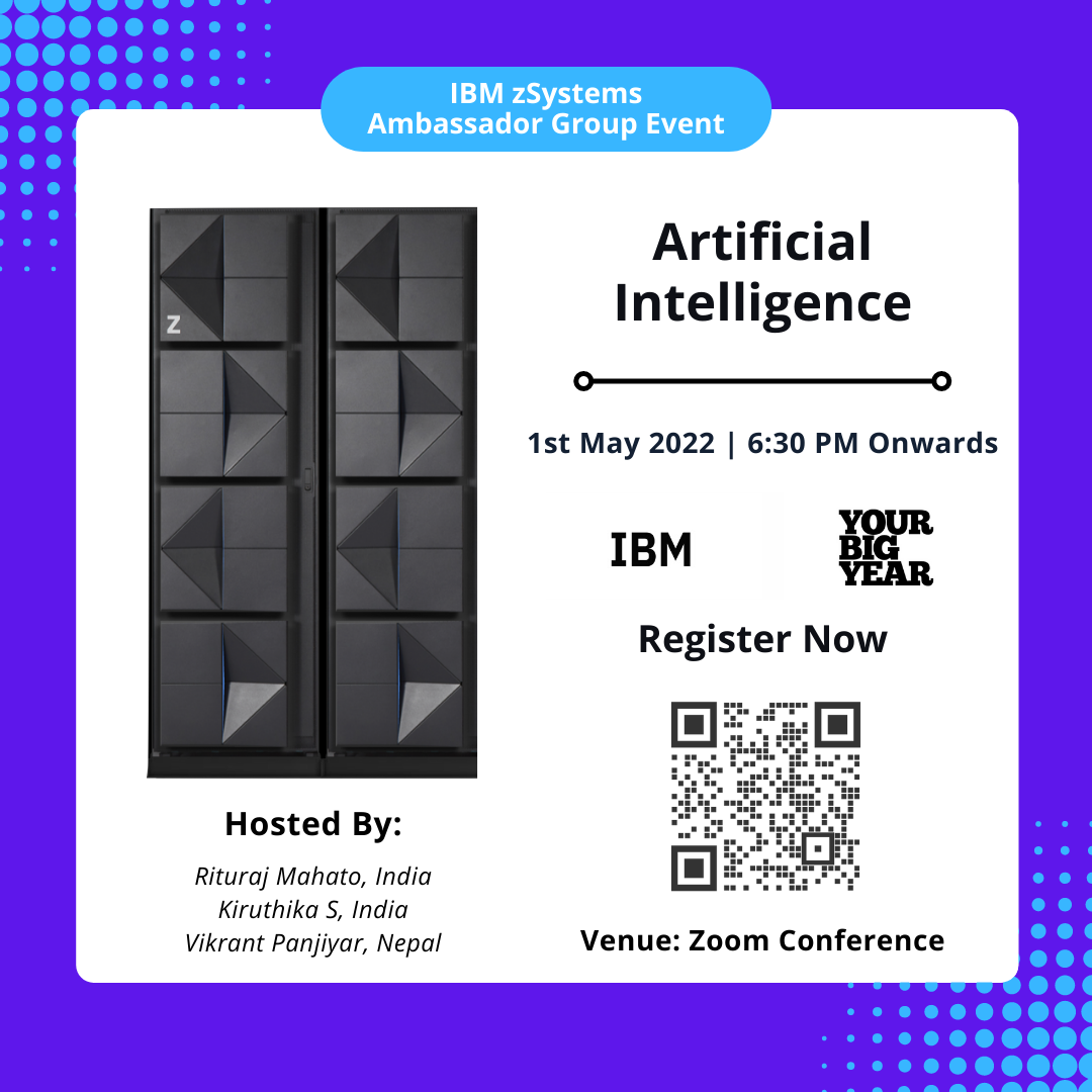 My Personal Brand as a 2022 IBM Z Ambassador - Rituraj Mahato