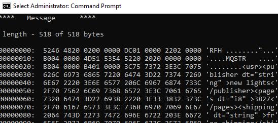 Adding MQRFH2 headers to MQMessage in C# | MQ