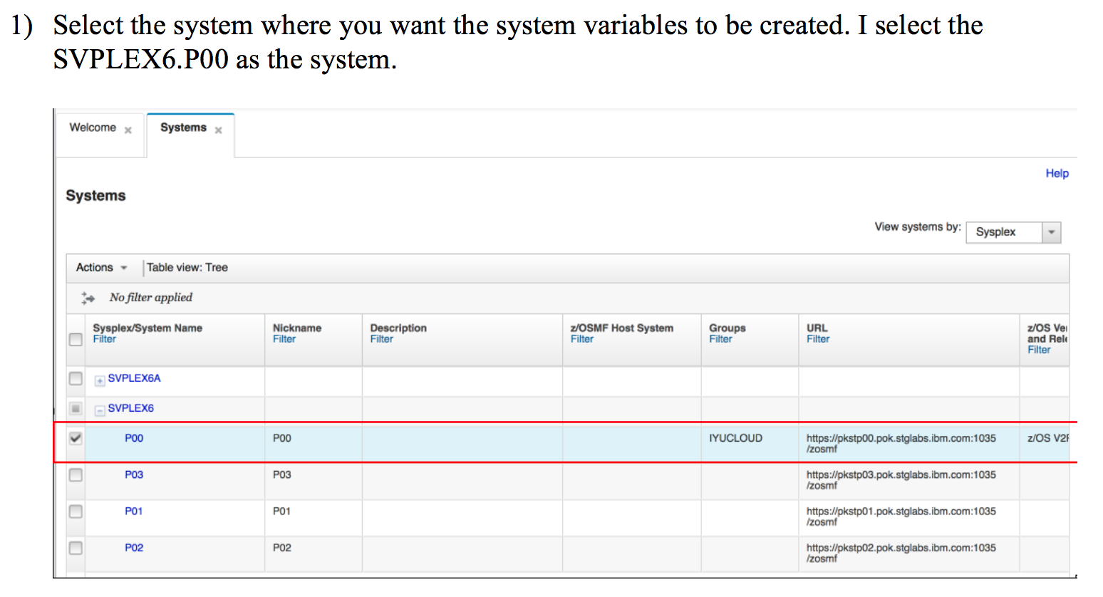 How to use variables in the appropriate scopes in z/OSMF Workflow