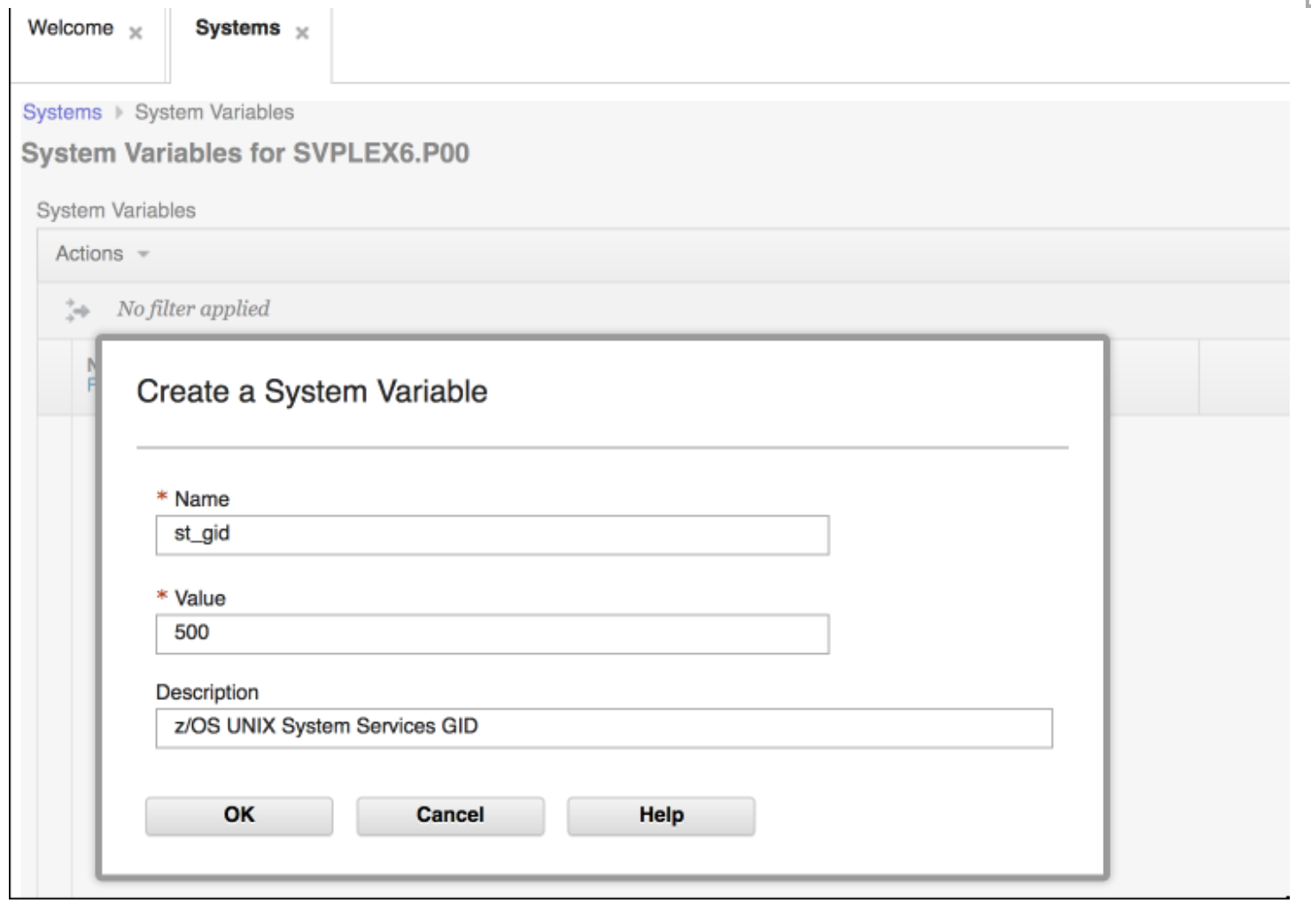 How to use variables in the appropriate scopes in z/OSMF Workflow