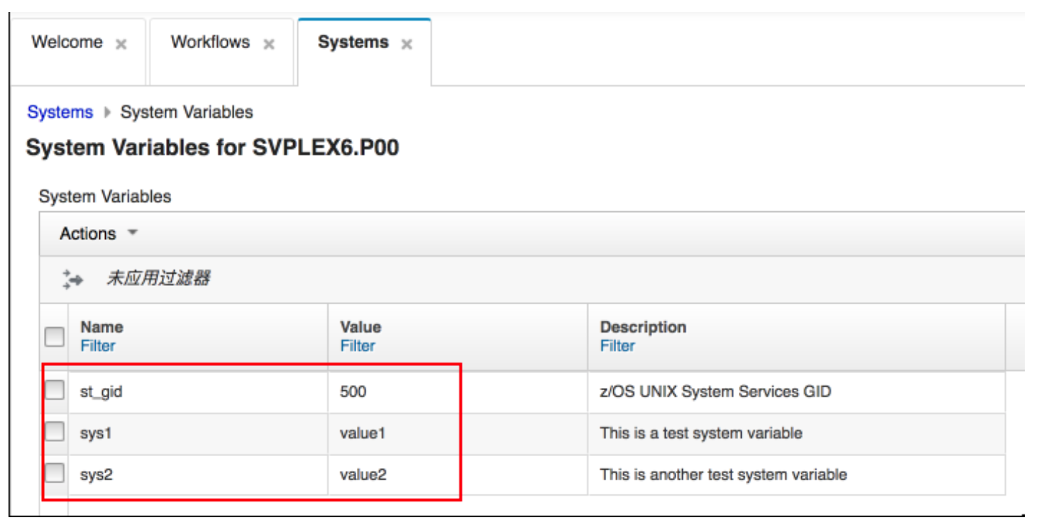 How to use variables in the appropriate scopes in z/OSMF Workflow