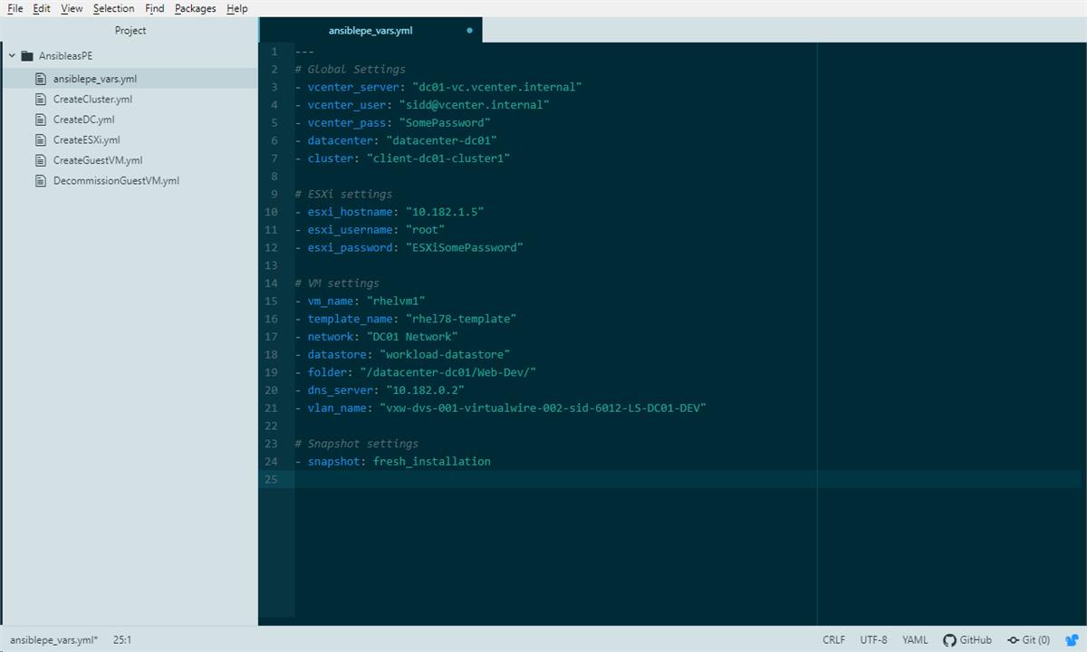 Ansible as a Provisioning Engine - VMware