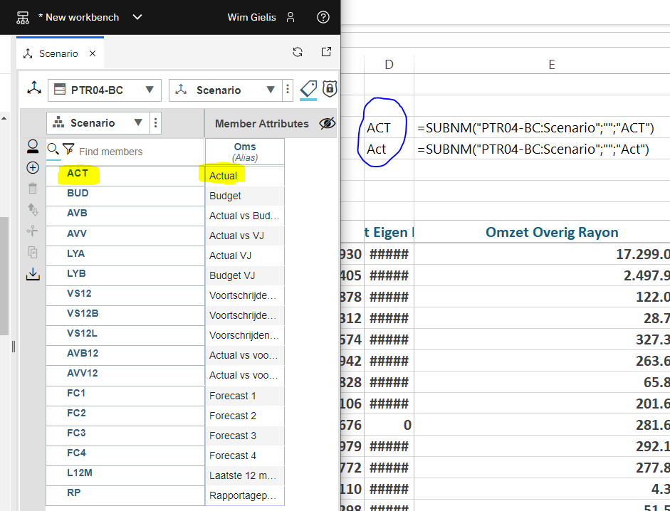 Synchronisation between PAW and PAfE | Planning Analytics